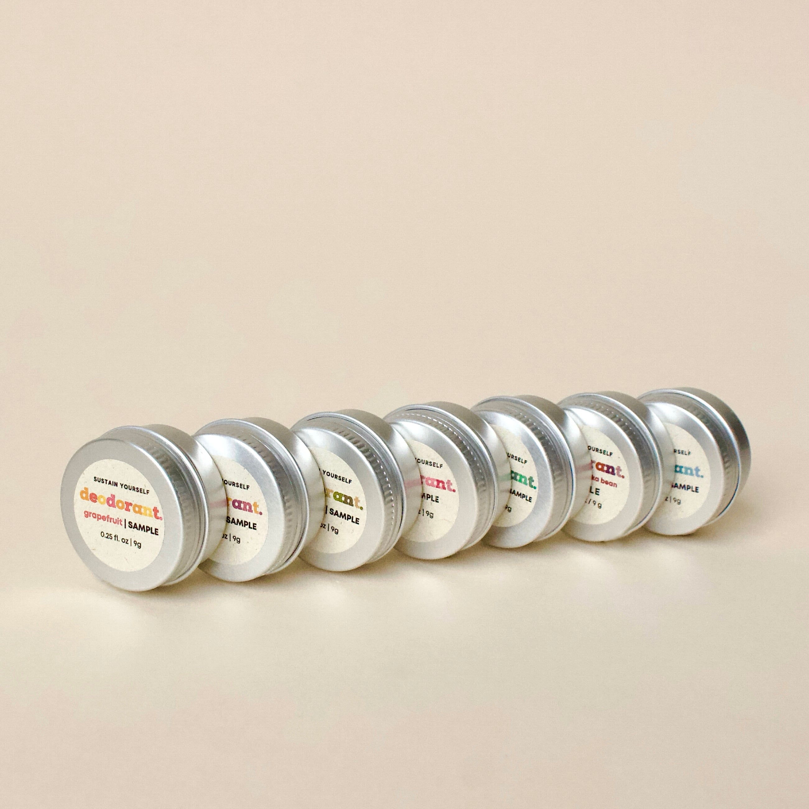 Deodorant Cream Sample Pack – Sustain Yourself