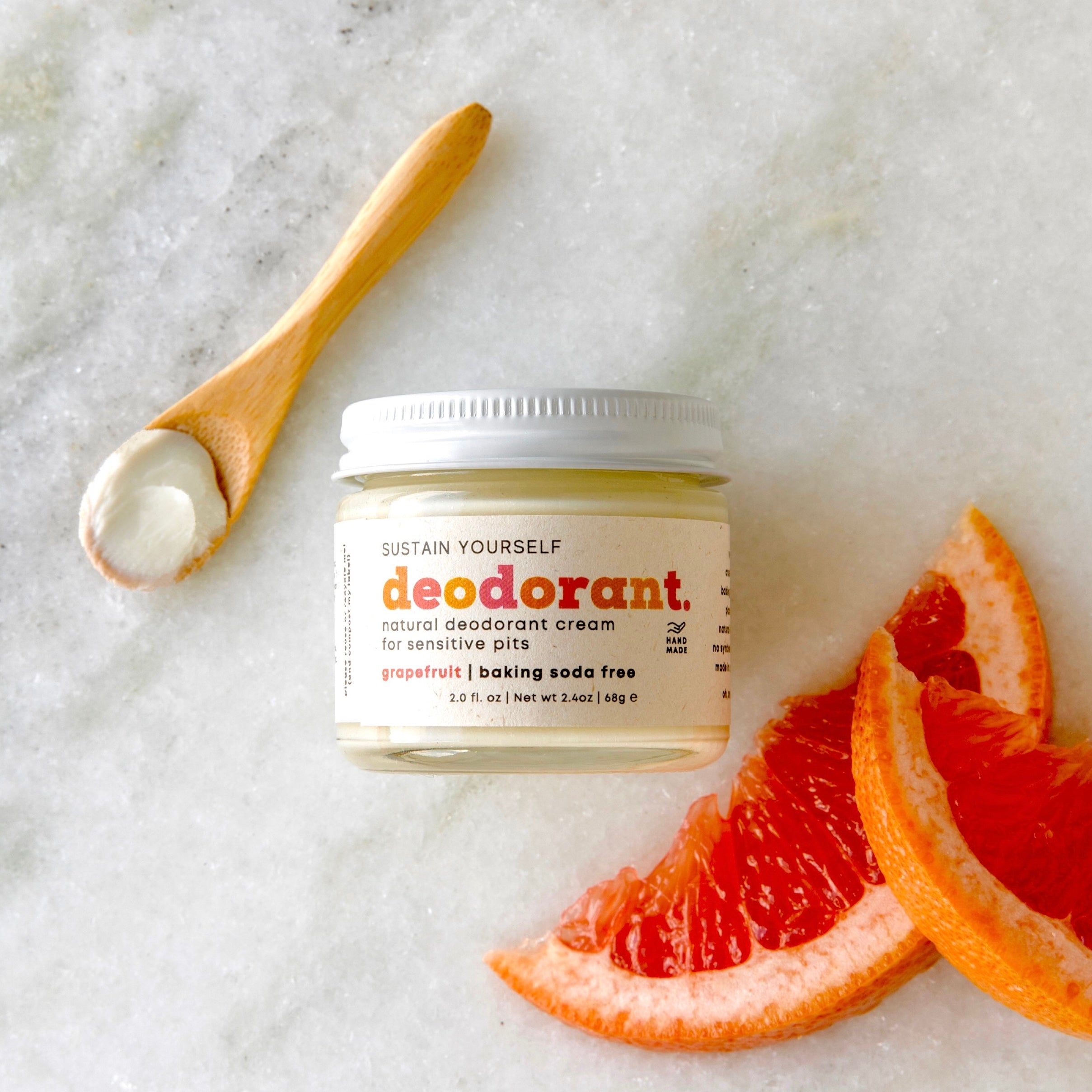 Grapefruit Deodorant Cream – Sustain Yourself